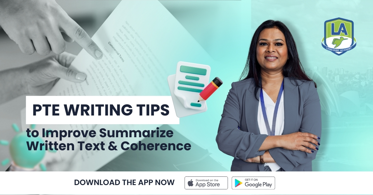 PTE Writing Tips to Improve Summarize Written Text & Coherence ...